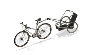KidRunner BIKE™ | Ultra-lightweight Pull Behind Bike Stroller Pram ...